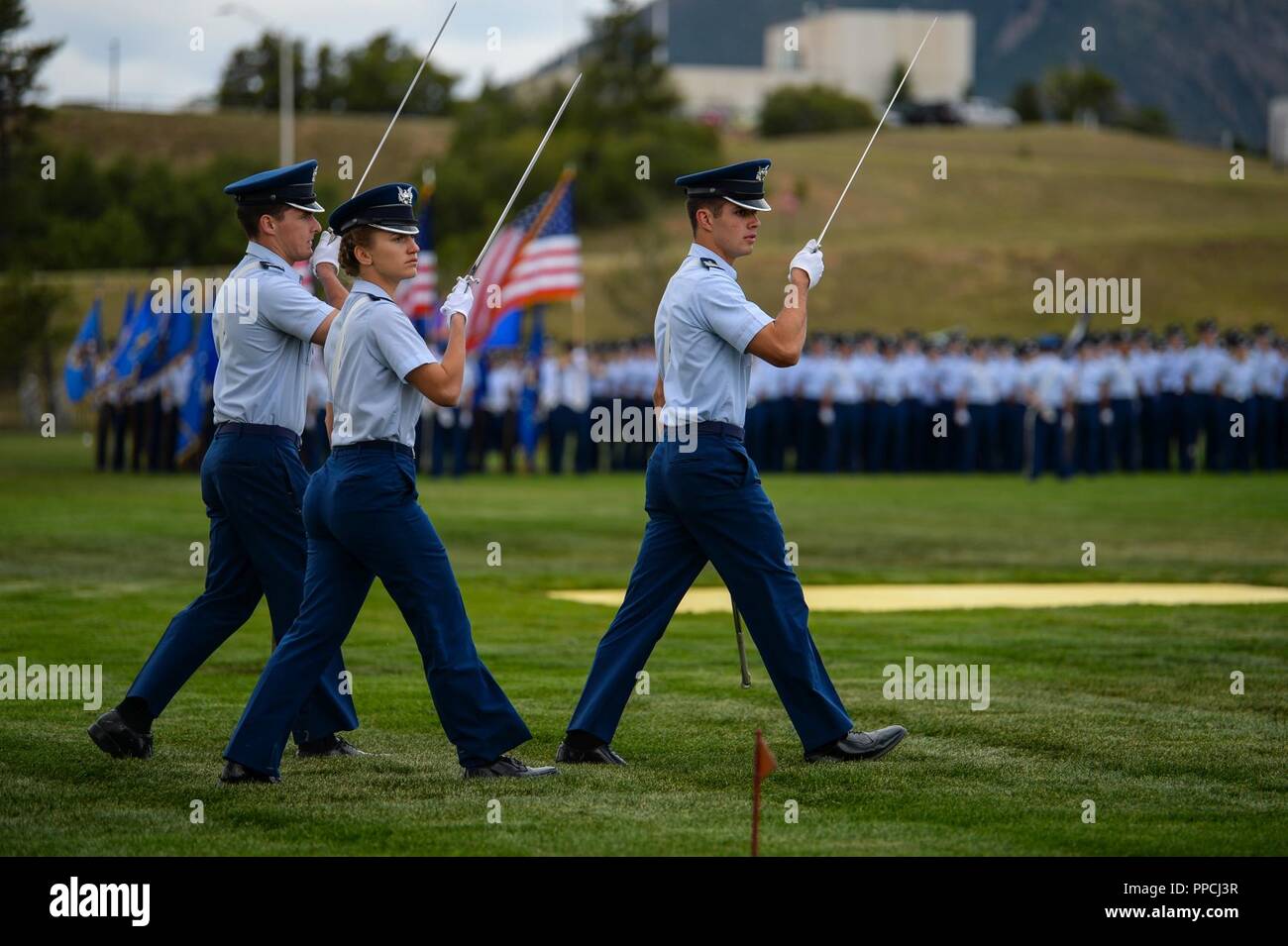 U.S. Air Force Academy -- Air Force Academy Cadets participate in in a ...