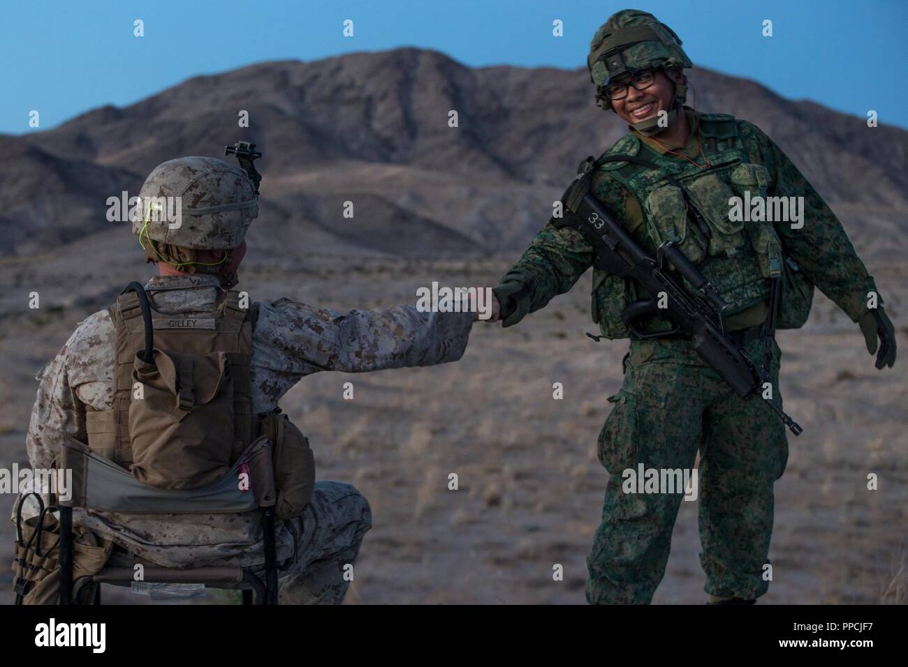 U.S. Marine Corps Cpl. Josh Gilley, an infantry marine with 2nd ...