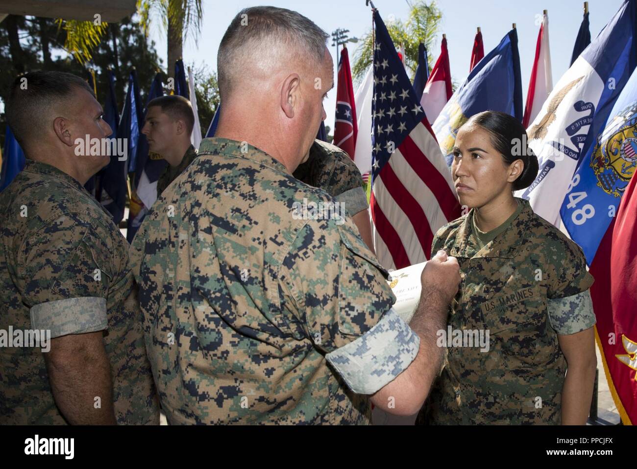 U.S. Marine Corps Lance Cpl. Desiree Curiel, personnel effects and ...