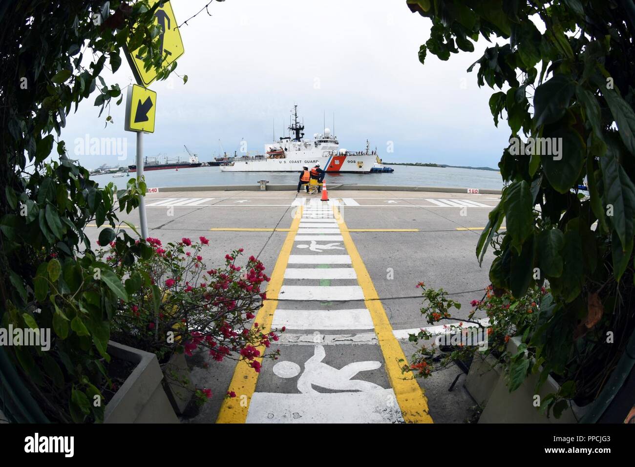 The Coast Guard Cutter Tahoma, a 270-foot cutter homeported in Maine ...