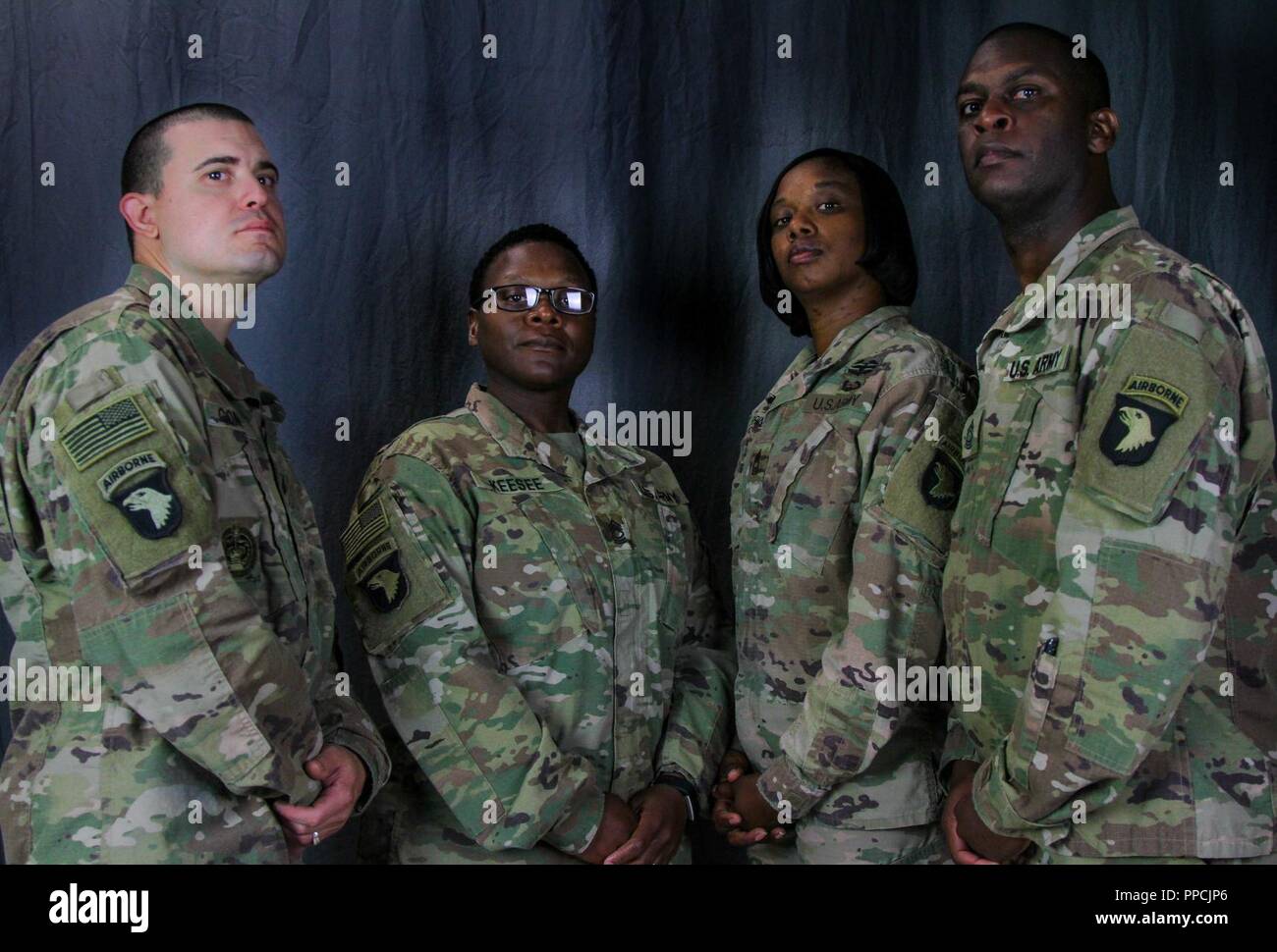 The Master Sergeant Squad of the 101st Resolute Support Sustainment ...