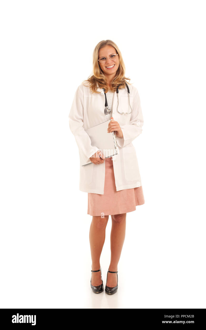 Doctor holding medical chart Stock Photo - Alamy