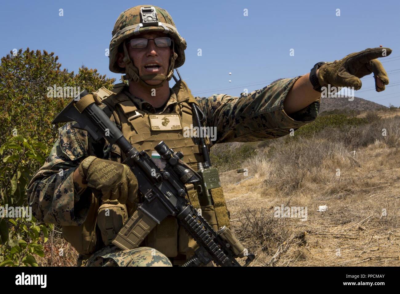 U.S. Marine Corps Sgt. Cody Magee, an infantry squad leader with ...