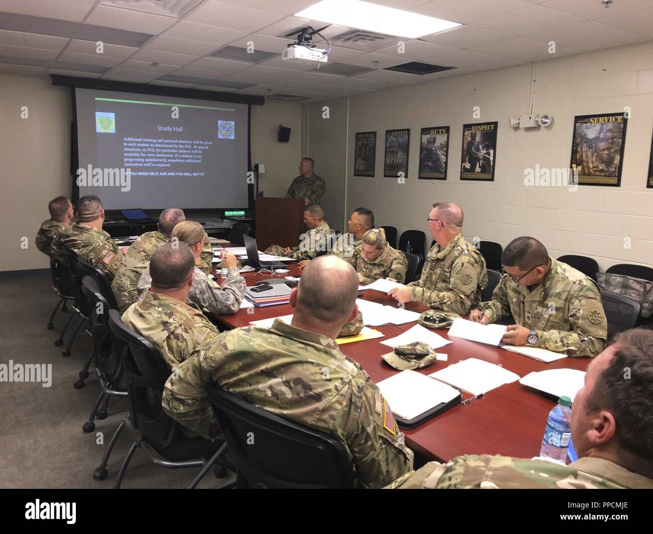 U.S. Army Reserve military police noncommissioned officers (NCOs) who ...