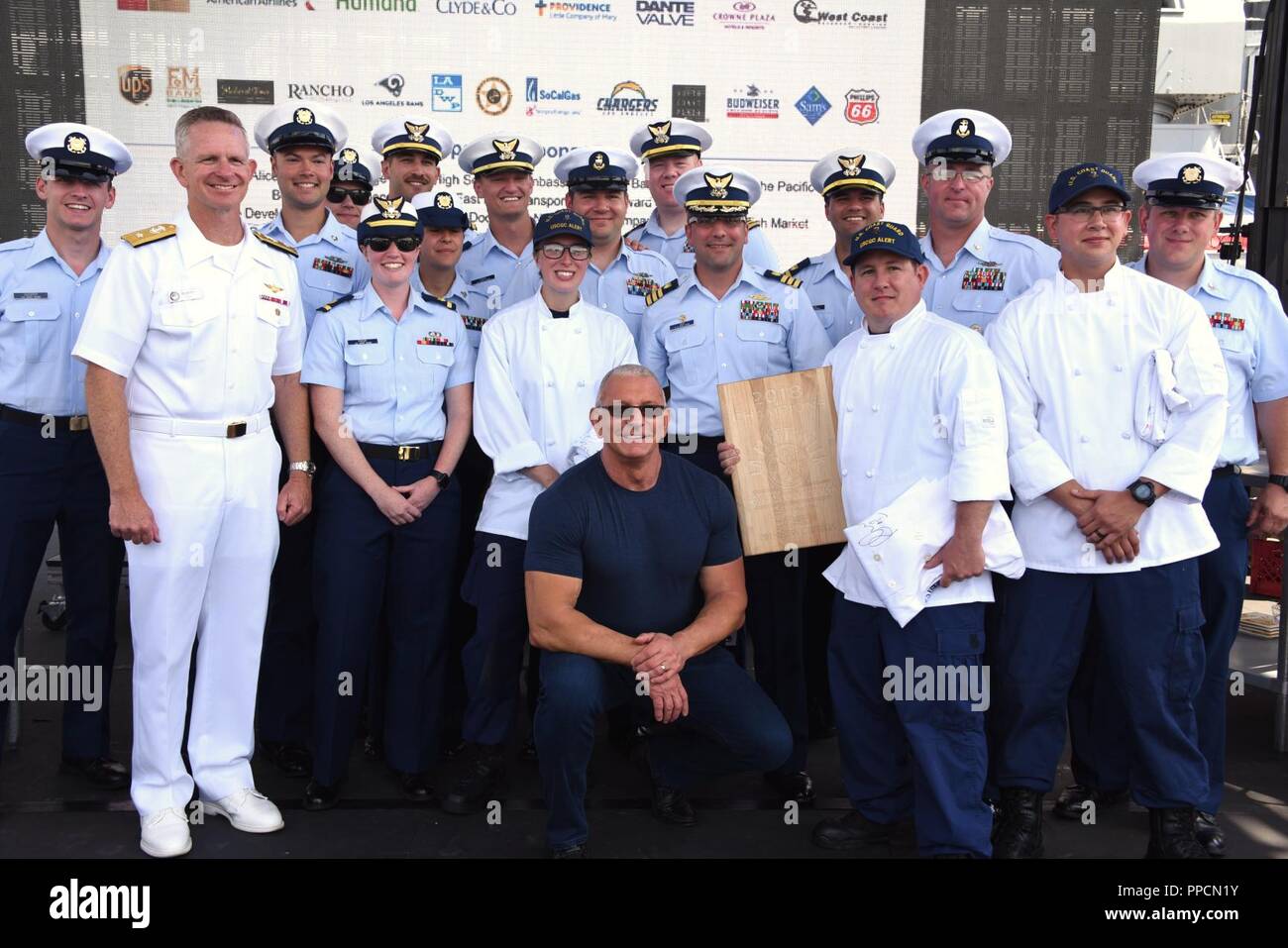 Culinary teams from the U.S. Coast Guard, U.S. Navy and the Royal ...