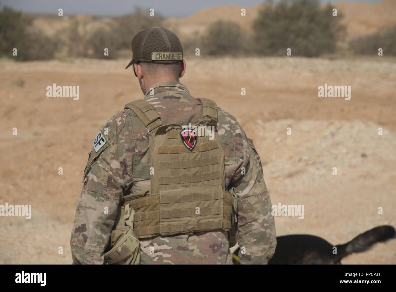Staff Sgt. Tyler Chambers, 332nd Expeditionary Security Forces Squadron ...