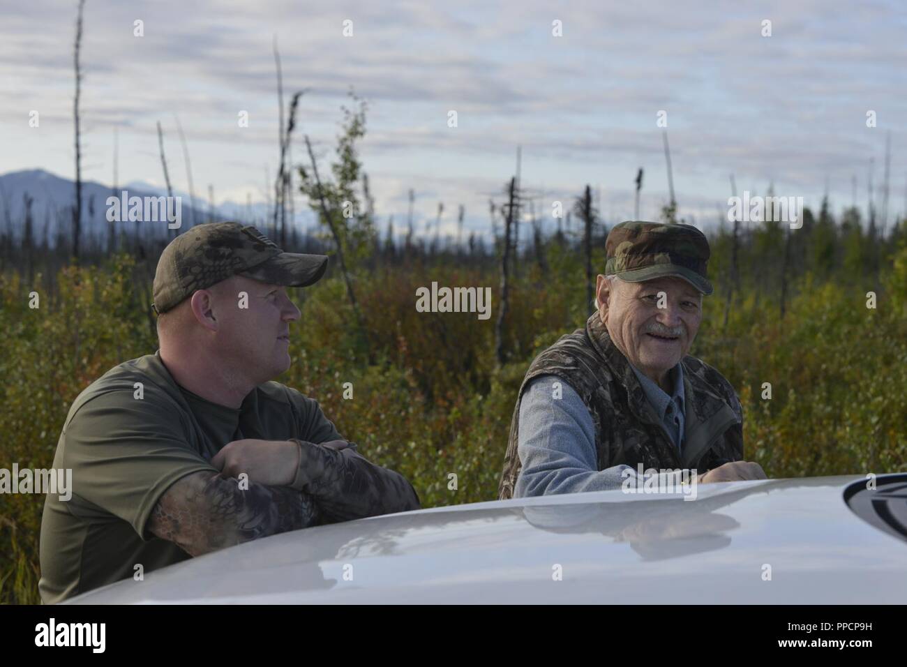 Retired Sgt. 1st Class Michael Boarland, right, and Sgt. 1st Class ...