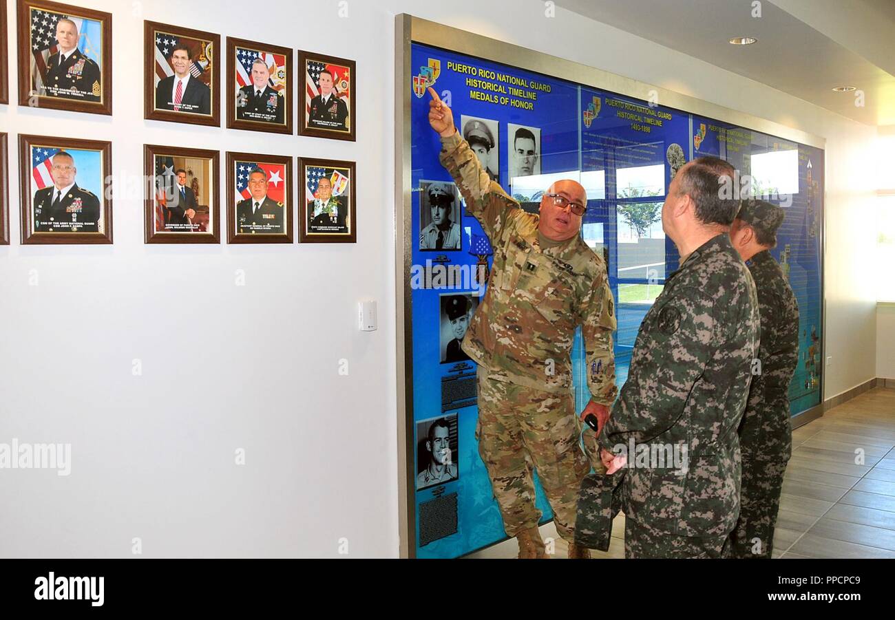 The Puerto Rico National Guard received the visit of the Honduran armed ...