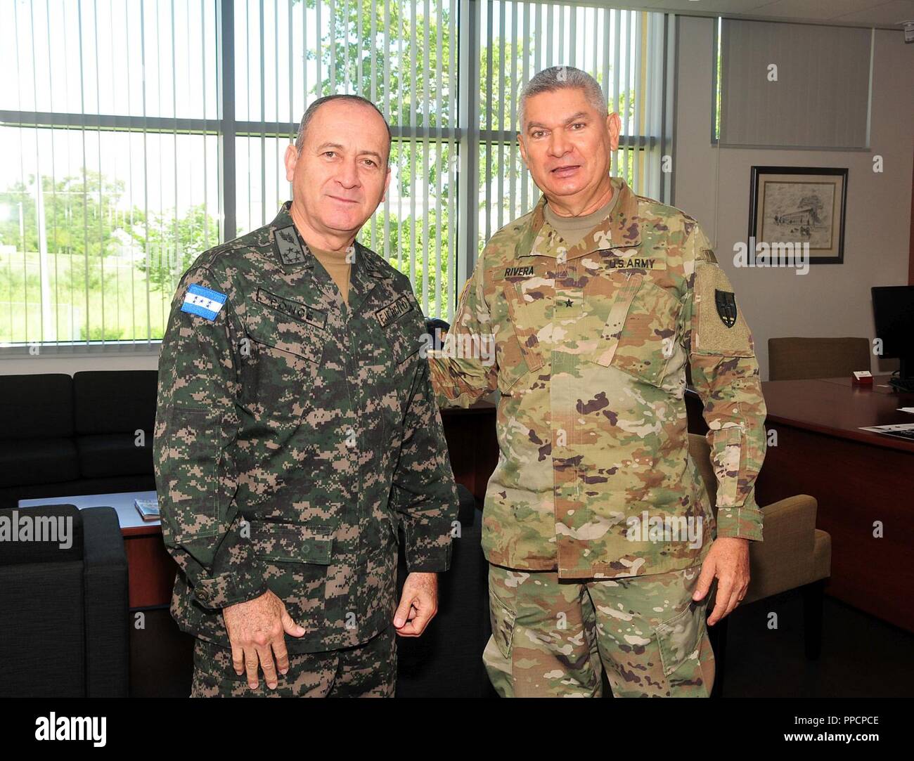 The Puerto Rico National Guard received the visit of the Honduran armed ...