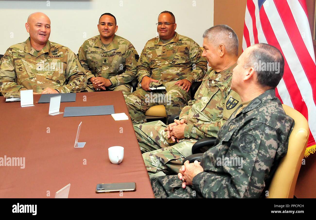 The Puerto Rico National Guard received the visit of the Honduran armed ...