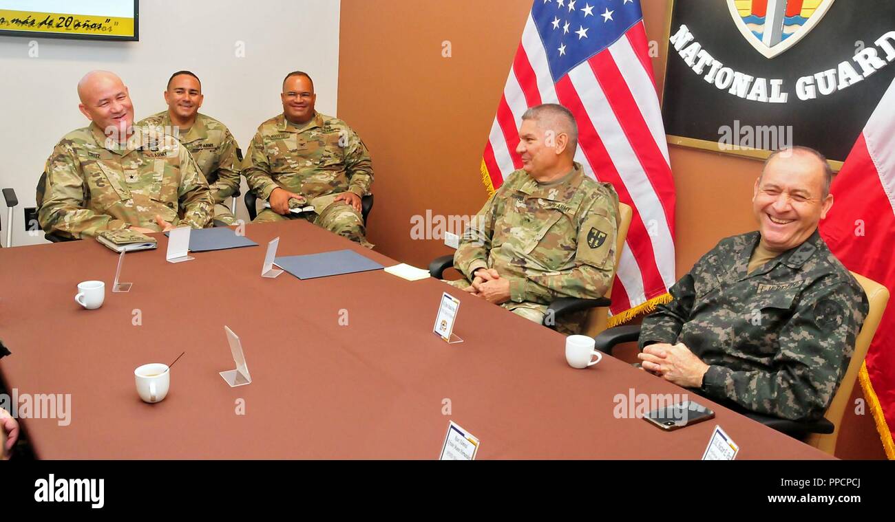 The Puerto Rico National Guard received the visit of the Honduran armed ...