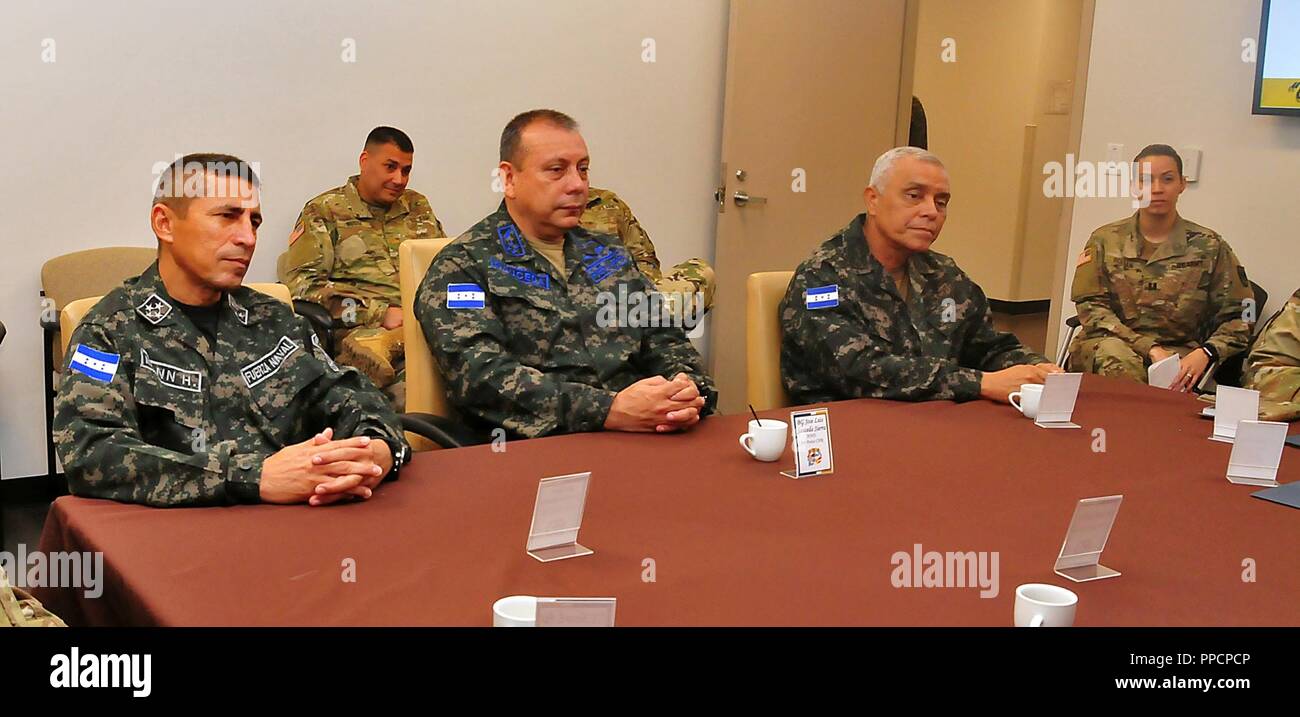 The Puerto Rico National Guard received the visit of the Honduran armed ...