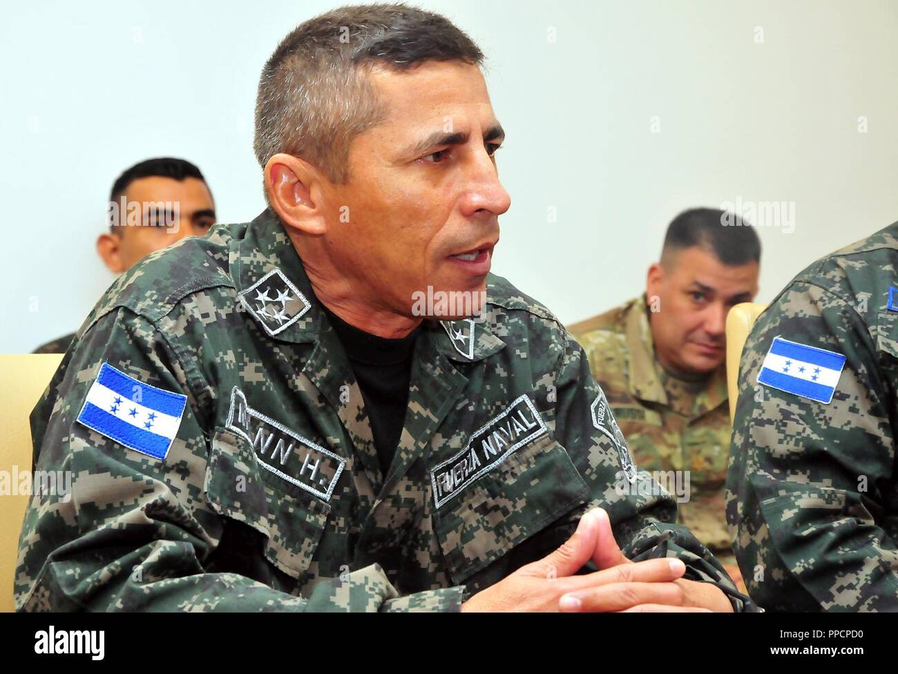 The Puerto Rico National Guard received the visit of the Honduran armed ...