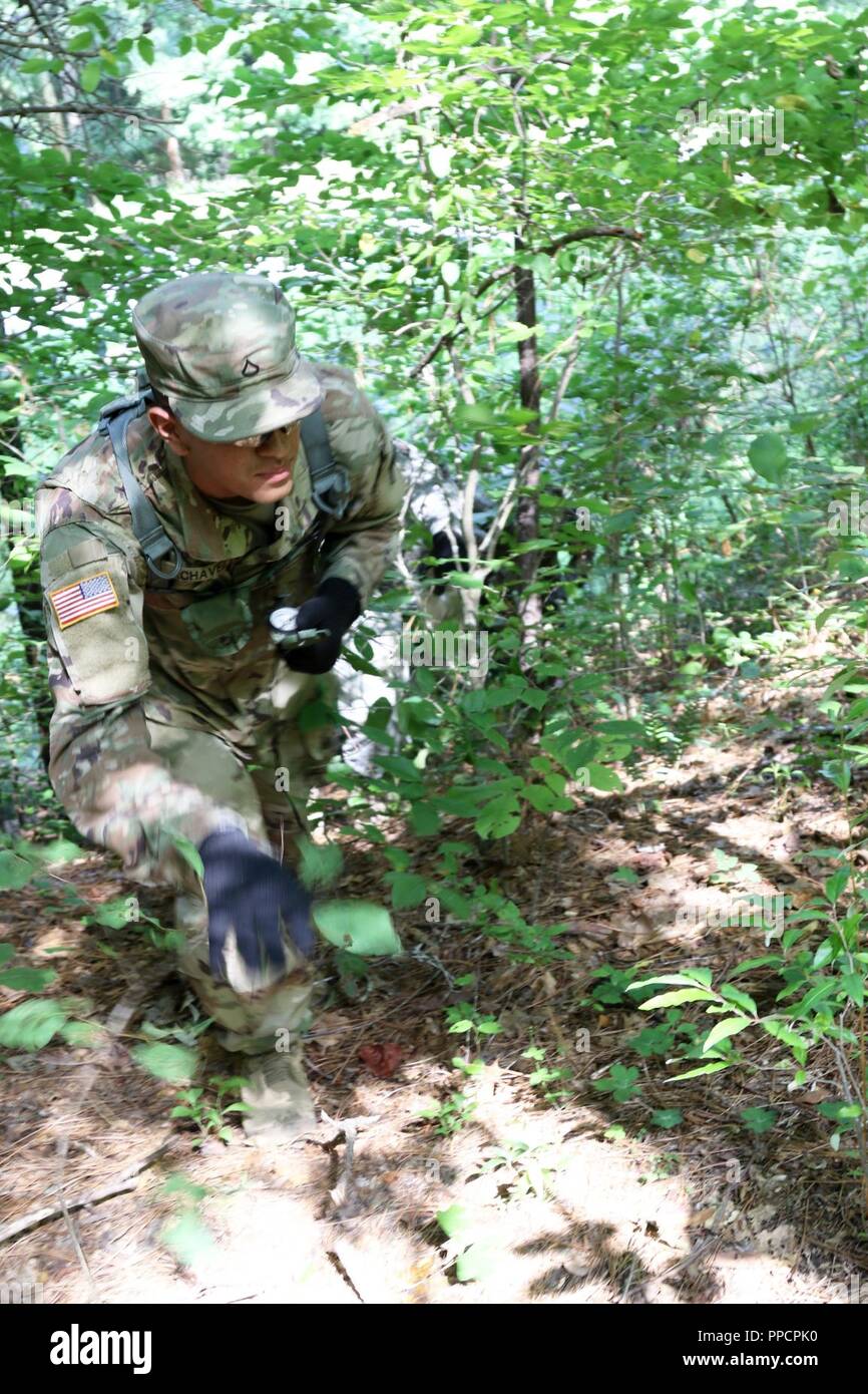U.S. Army Pfc. Erick M. Chavez of Oxnard, Calif., a mortuary affairs ...