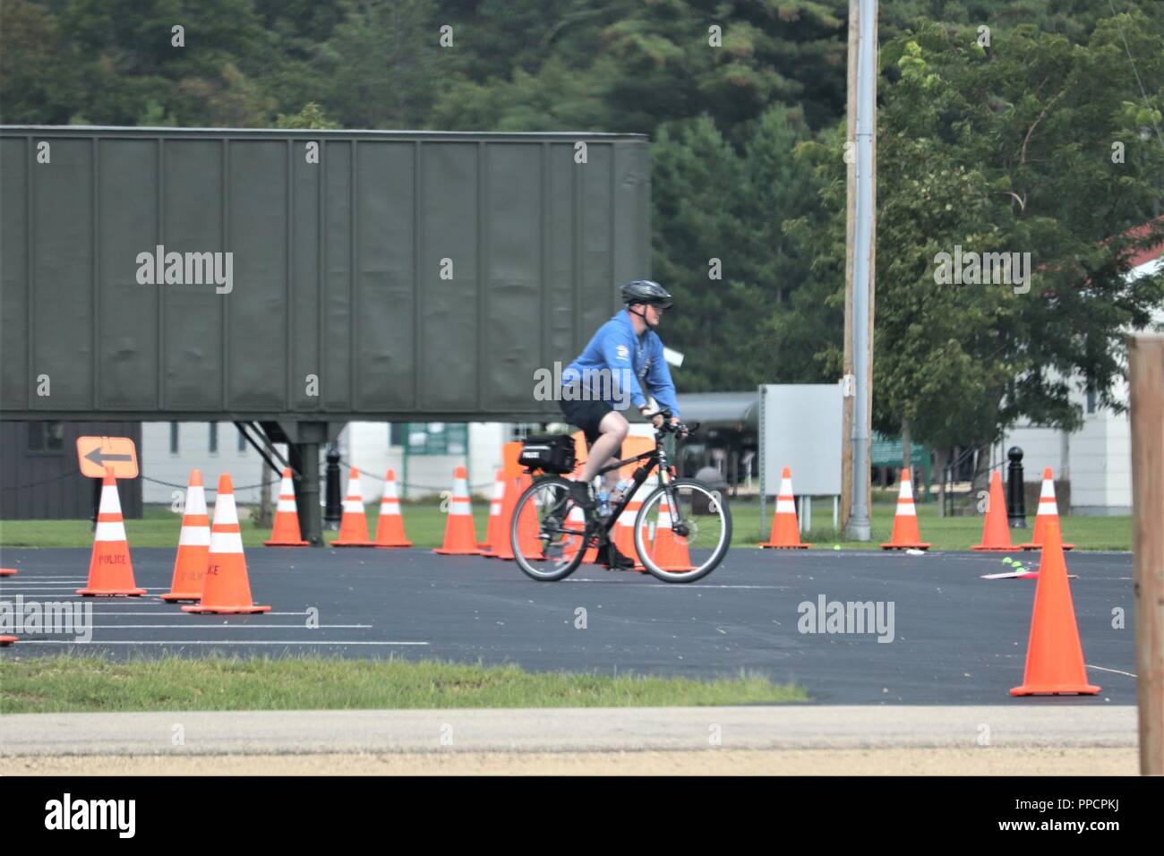 Bicycle safety training course hi-res stock photography and images - Alamy