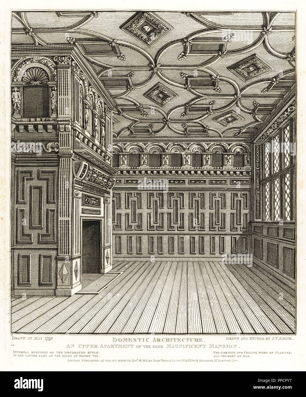 Tudor style ceiling hi-res stock photography and images - Alamy