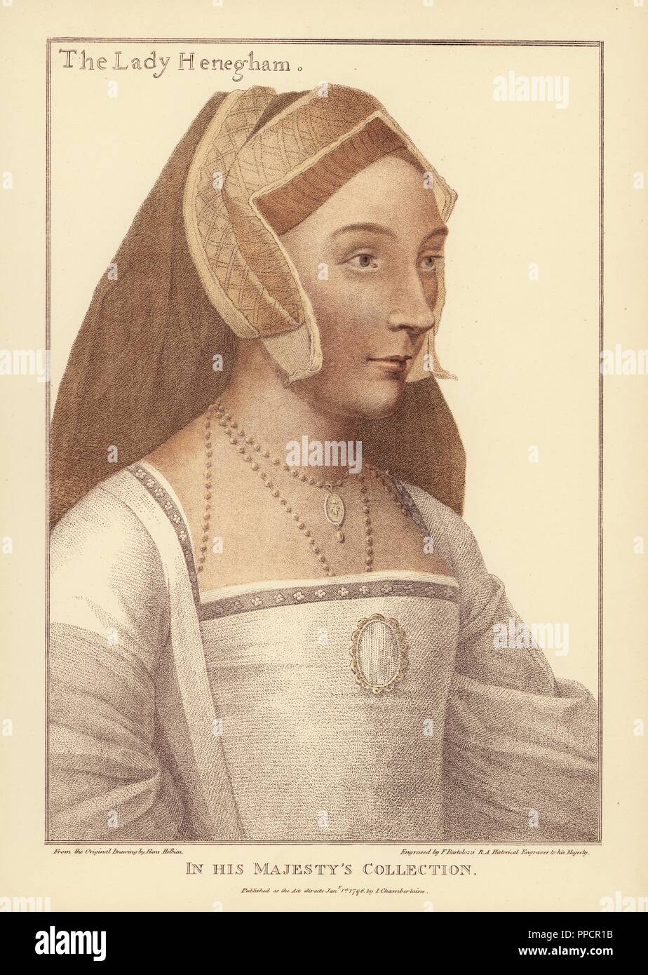 Mary Shelton, Lady Heveningham, wife of Sir Anthony Anthony Heveningham ...