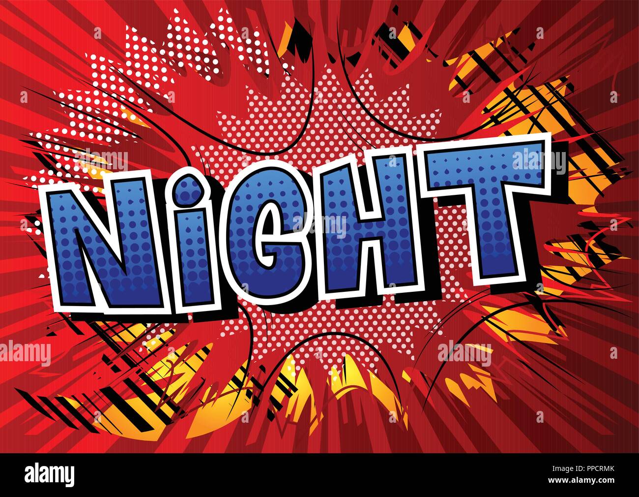 Good evening Stock Vector Images - Alamy