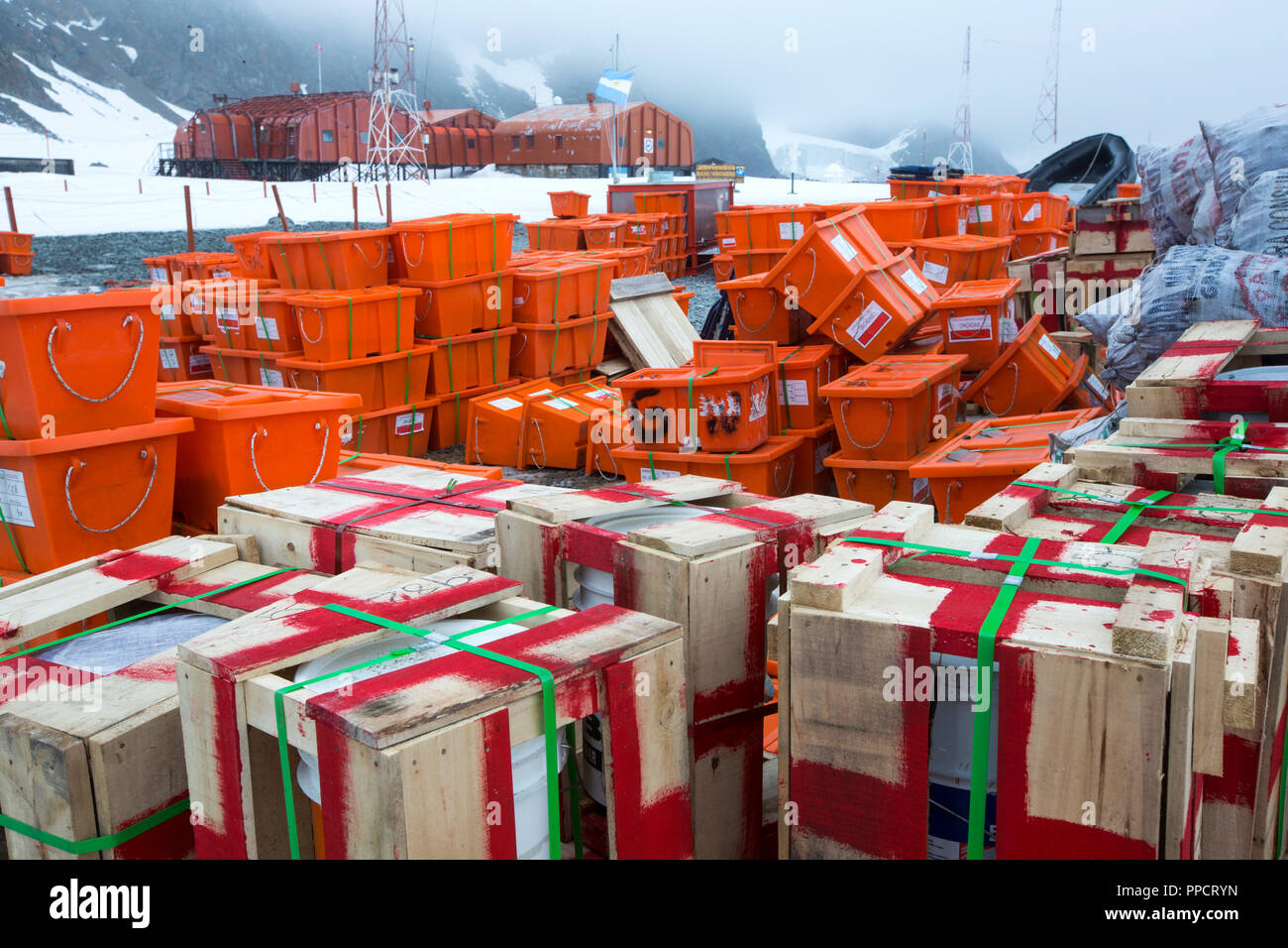 Orcadas station hi-res stock photography and images - Alamy