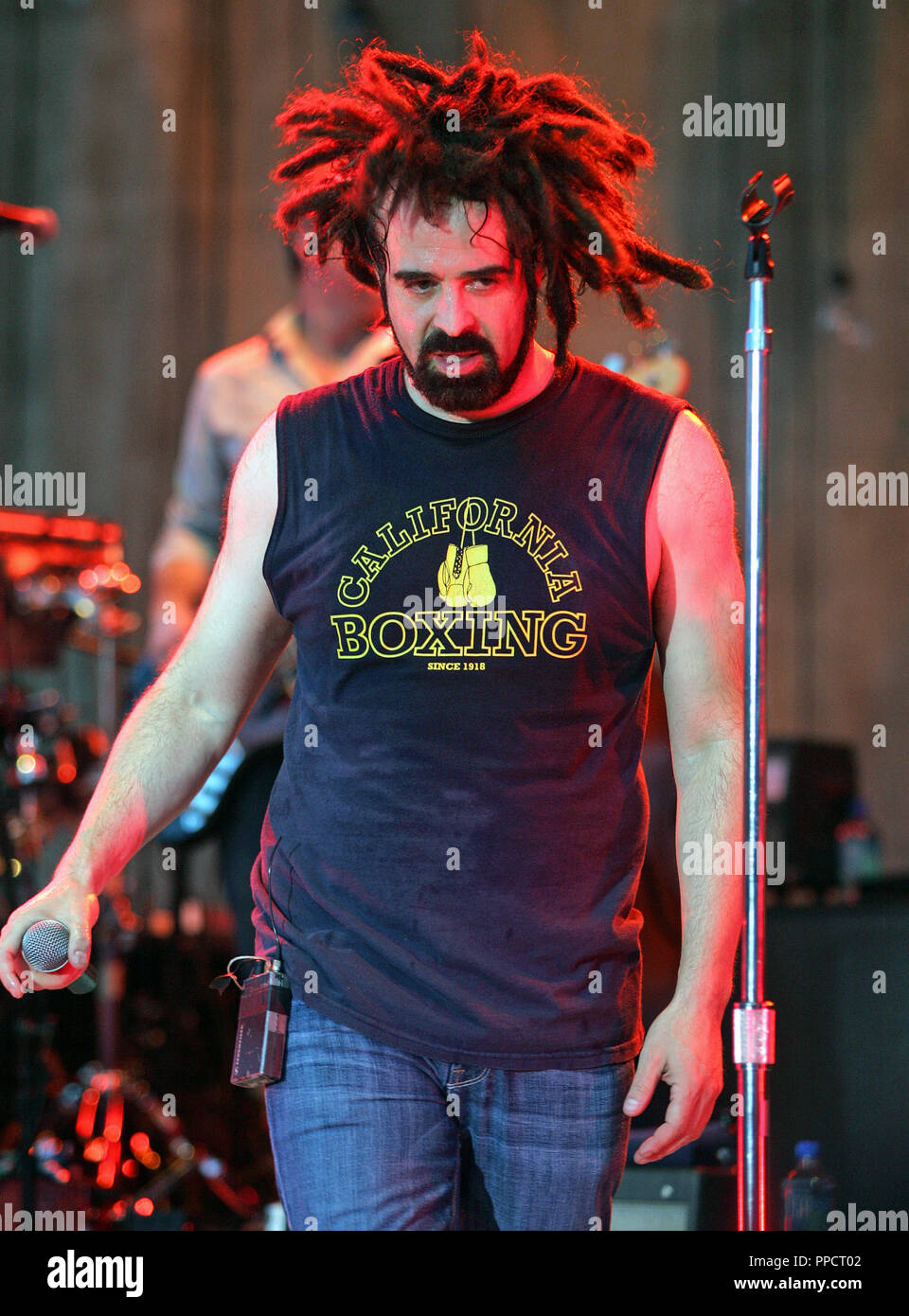 Adam Duritz with Counting Crows performs in concert at the Bayfront ...