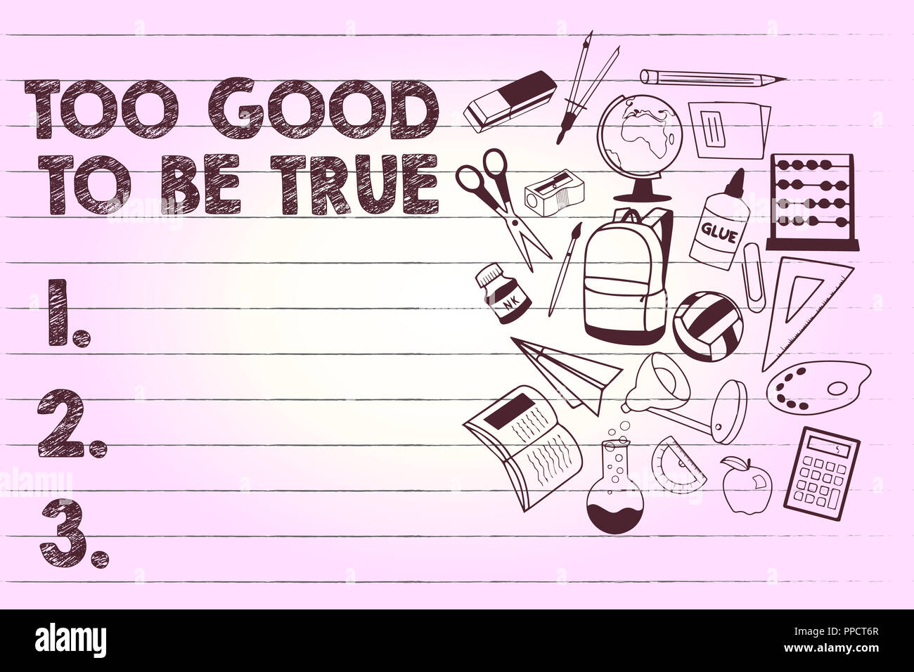 Text sign showing Too Good To Be True. Conceptual photo Extraordinarily Fantastic but Doubtful ...