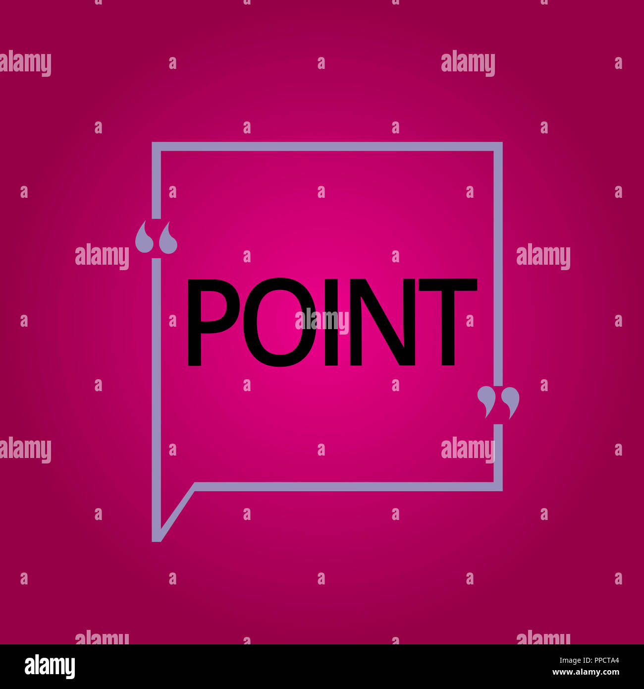 Handwriting text writing Point. Concept meaning dot or other ...