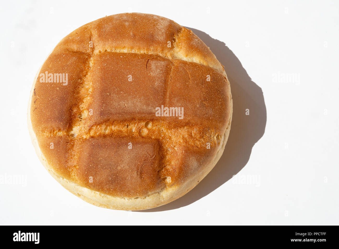 Round baked beautiful bread Round baked beautiful bread Stock Photo - Alamy