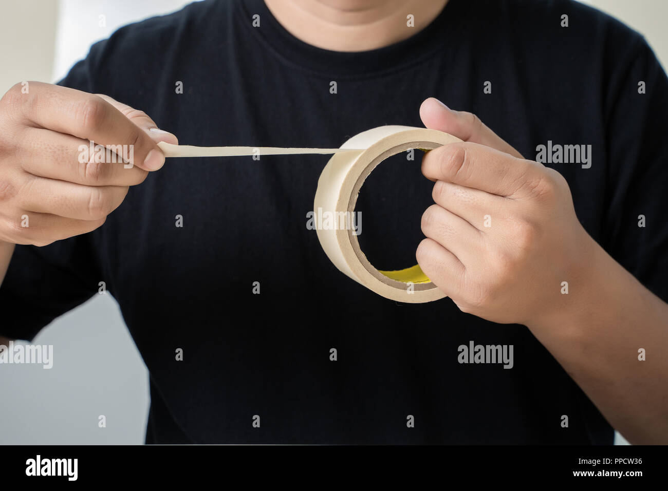 Adhesive tap roll hi-res stock photography and images - Alamy