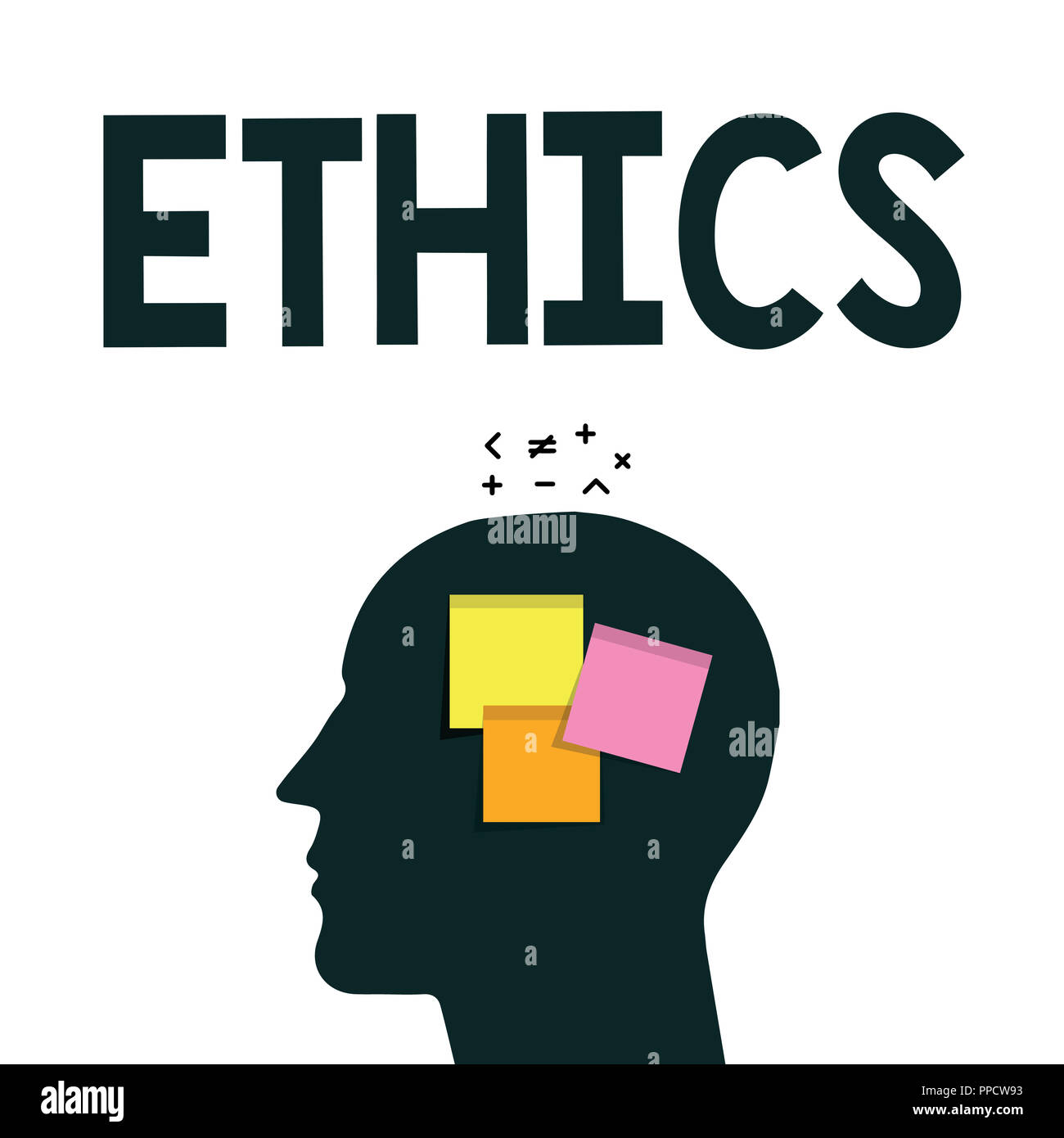 Word writing text Ethics. Business concept for moral principles that ...