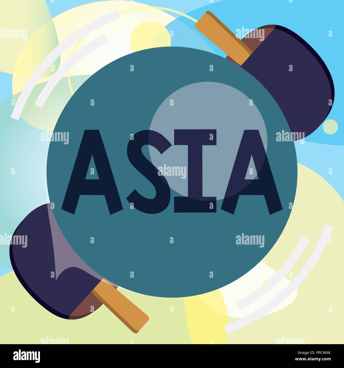 Conceptual hand writing showing Asia. Business photo text Largest and ...