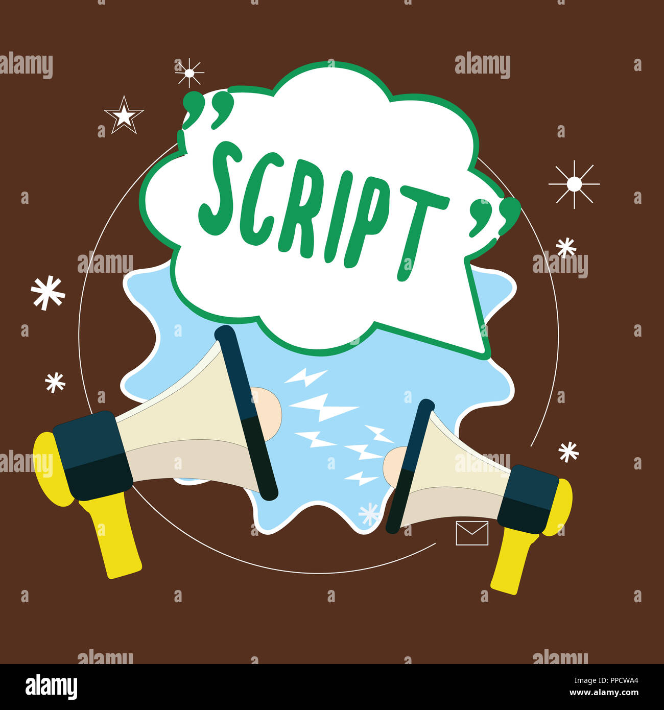 Word Writing Text Script Business Concept For Handwriting As Distinct