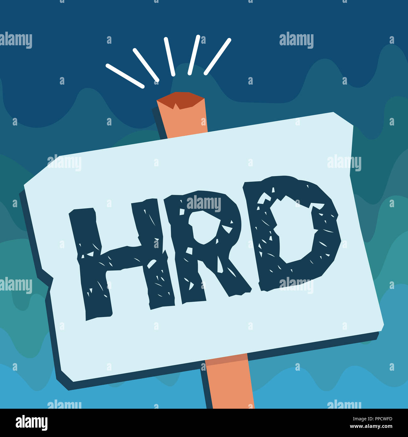 Handwriting text Hrd. Concept meaning Framework in building and ...