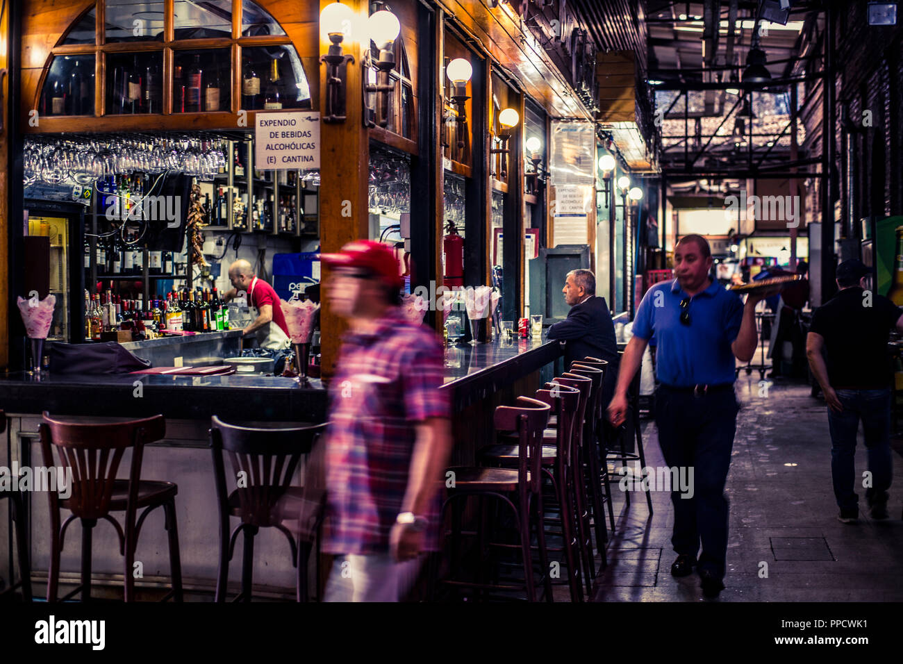 Central market in santiago hi-res stock photography and images - Alamy