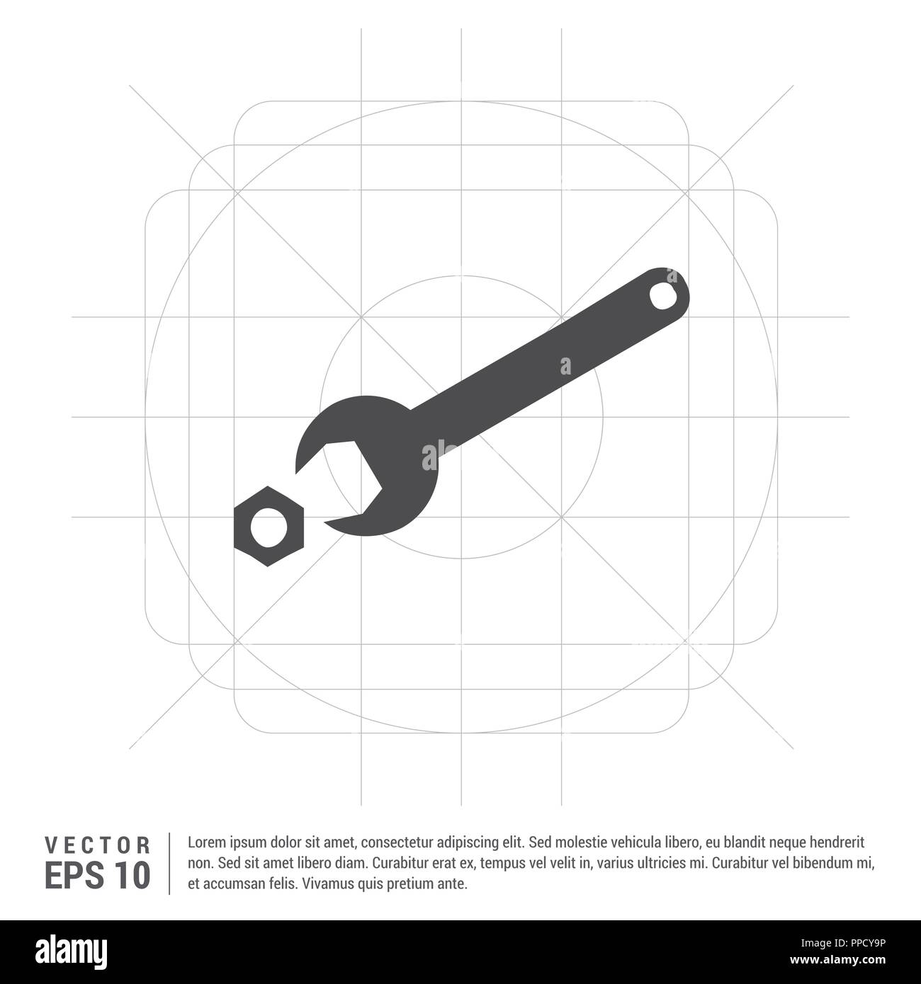 Adjustable socket wrench Stock Vector Images - Alamy