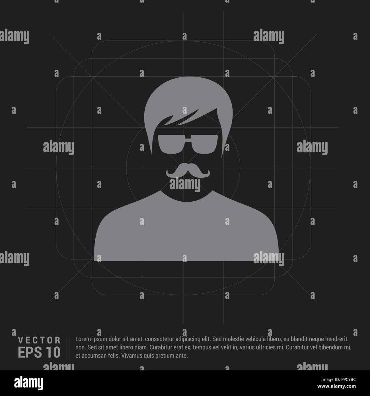 Male User Icon Stock Vector Image & Art - Alamy