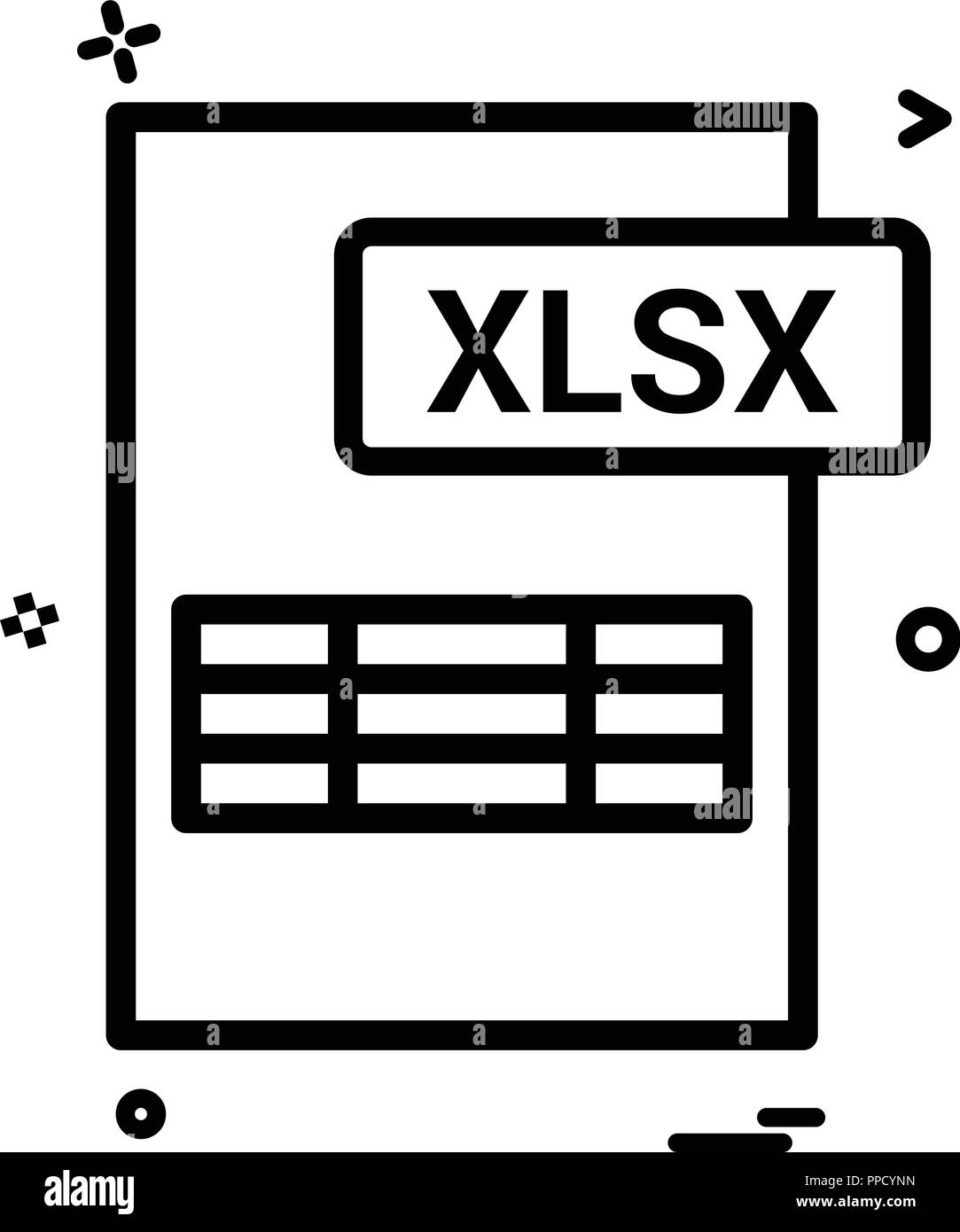 Xlsx format Cut Out Stock Images & Pictures - Alamy
