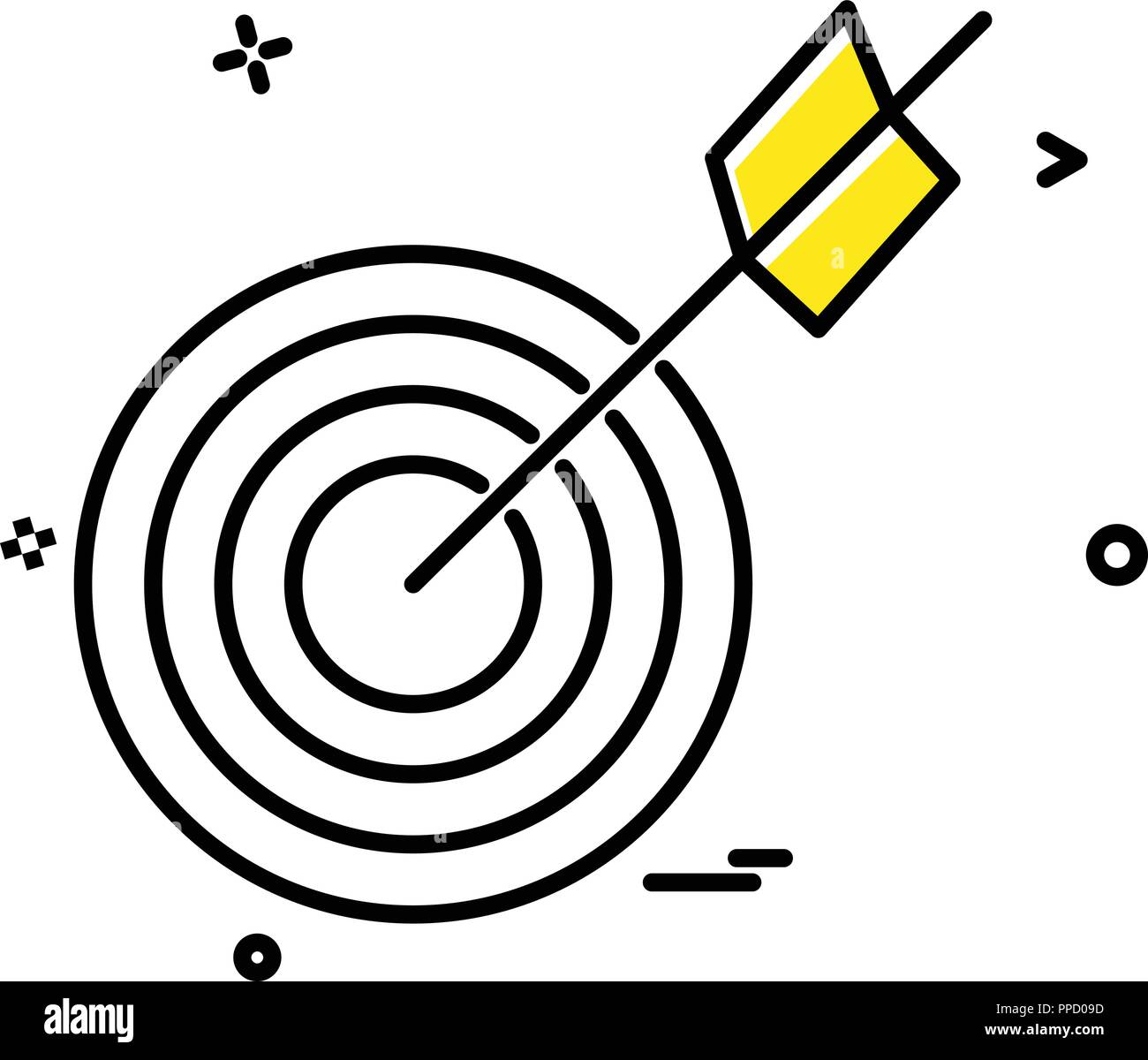 archery icon vector design Stock Vector Image & Art - Alamy