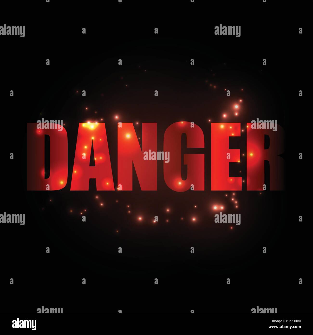 Message Typogrpahic design with dark background vector Stock Vector ...