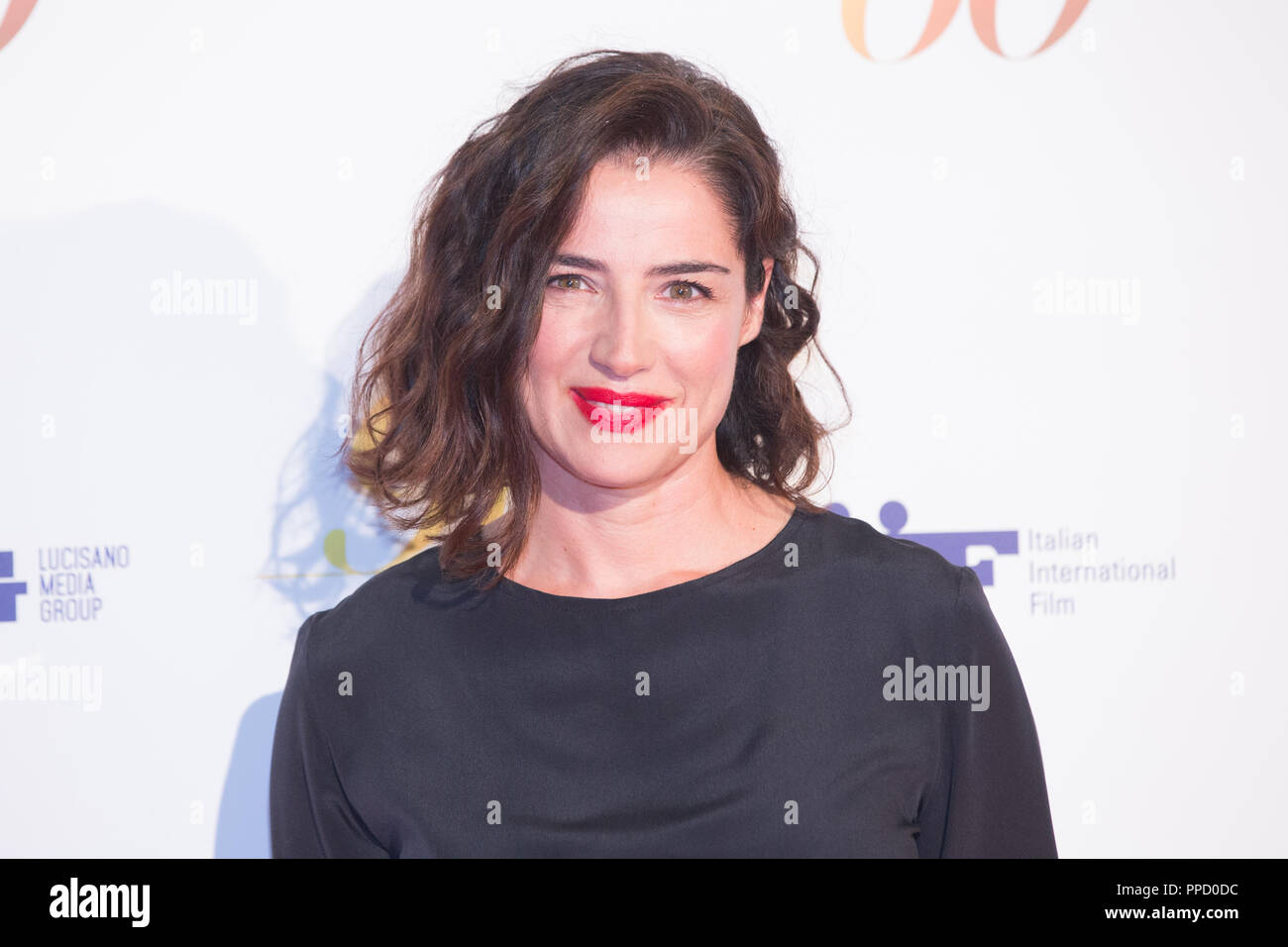 Roma, Italy. 24th Sep, 2018. Luisa Ranieri Red Carpet of the event "60/ ...