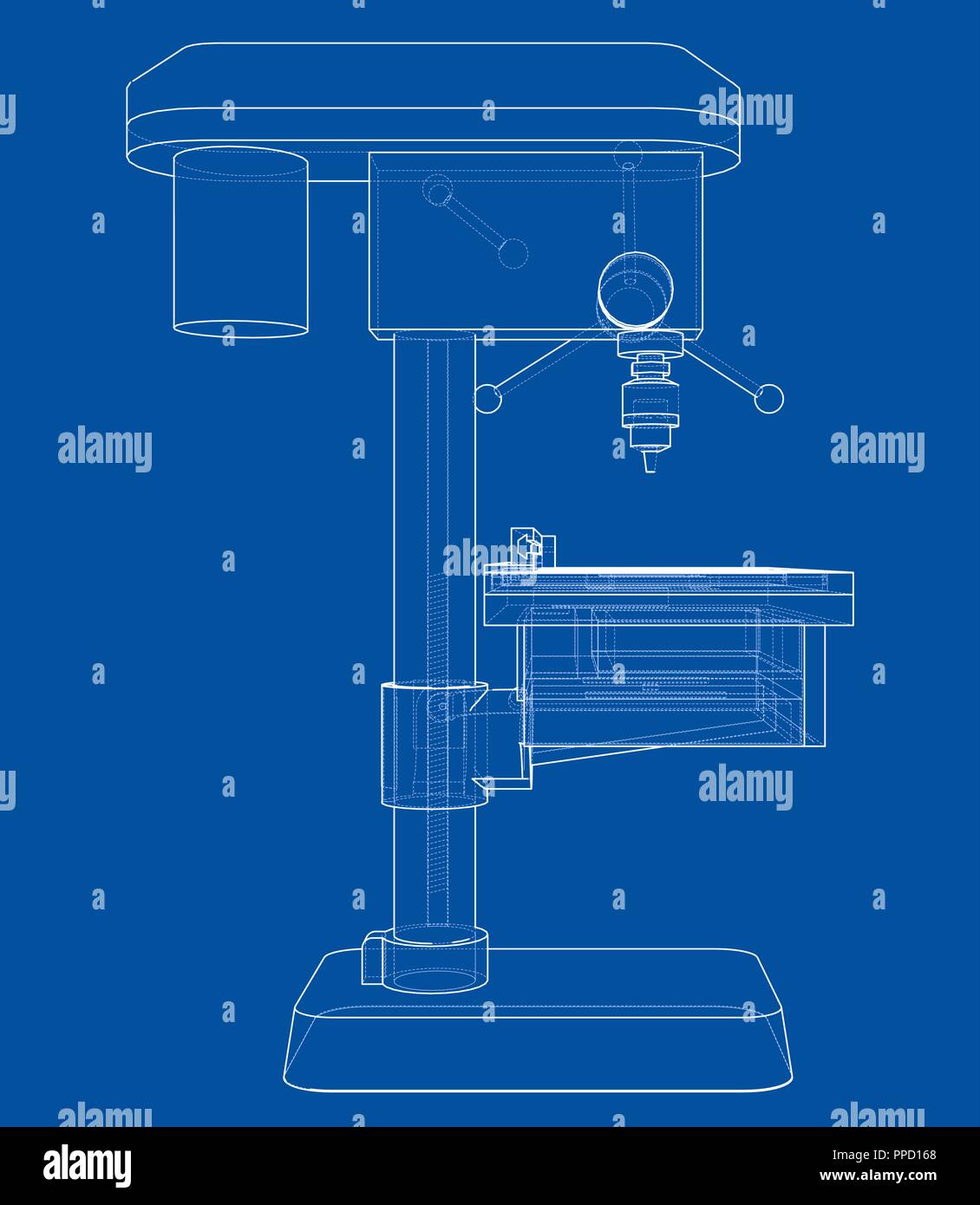 Drilling machine concept Stock Vector Image & Art - Alamy
