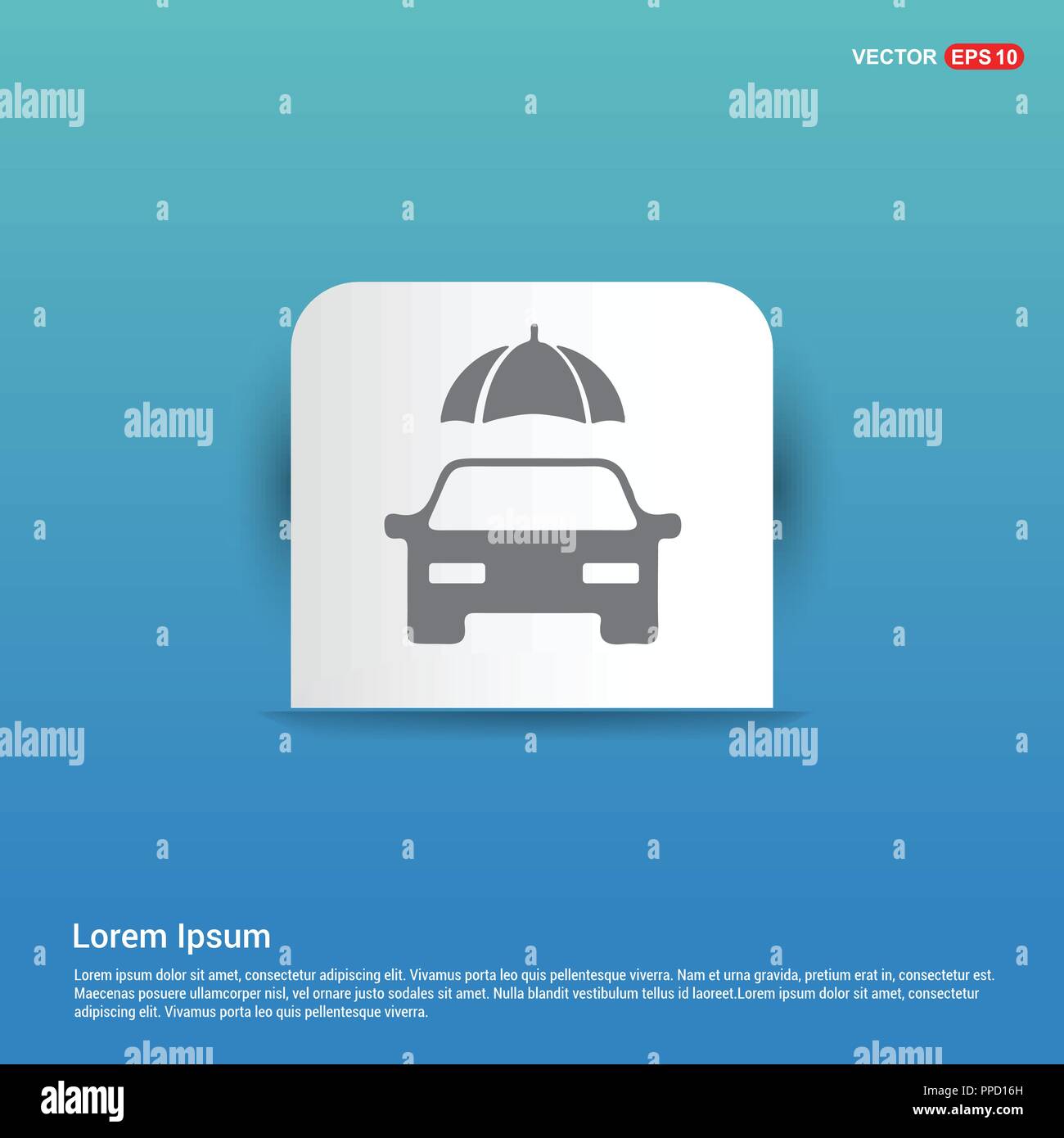 Car insurance sticker Stock Vector Images - Alamy