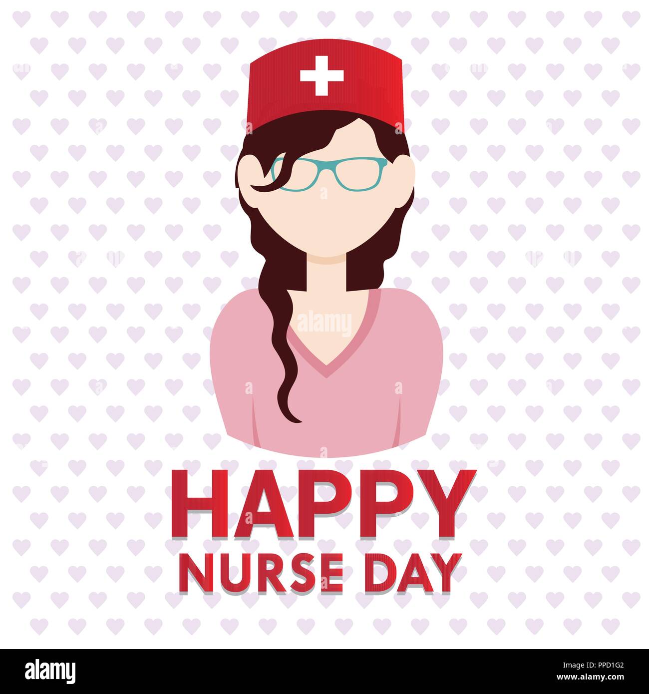 Happy Nurse day design vector Stock Vector Image & Art - Alamy
