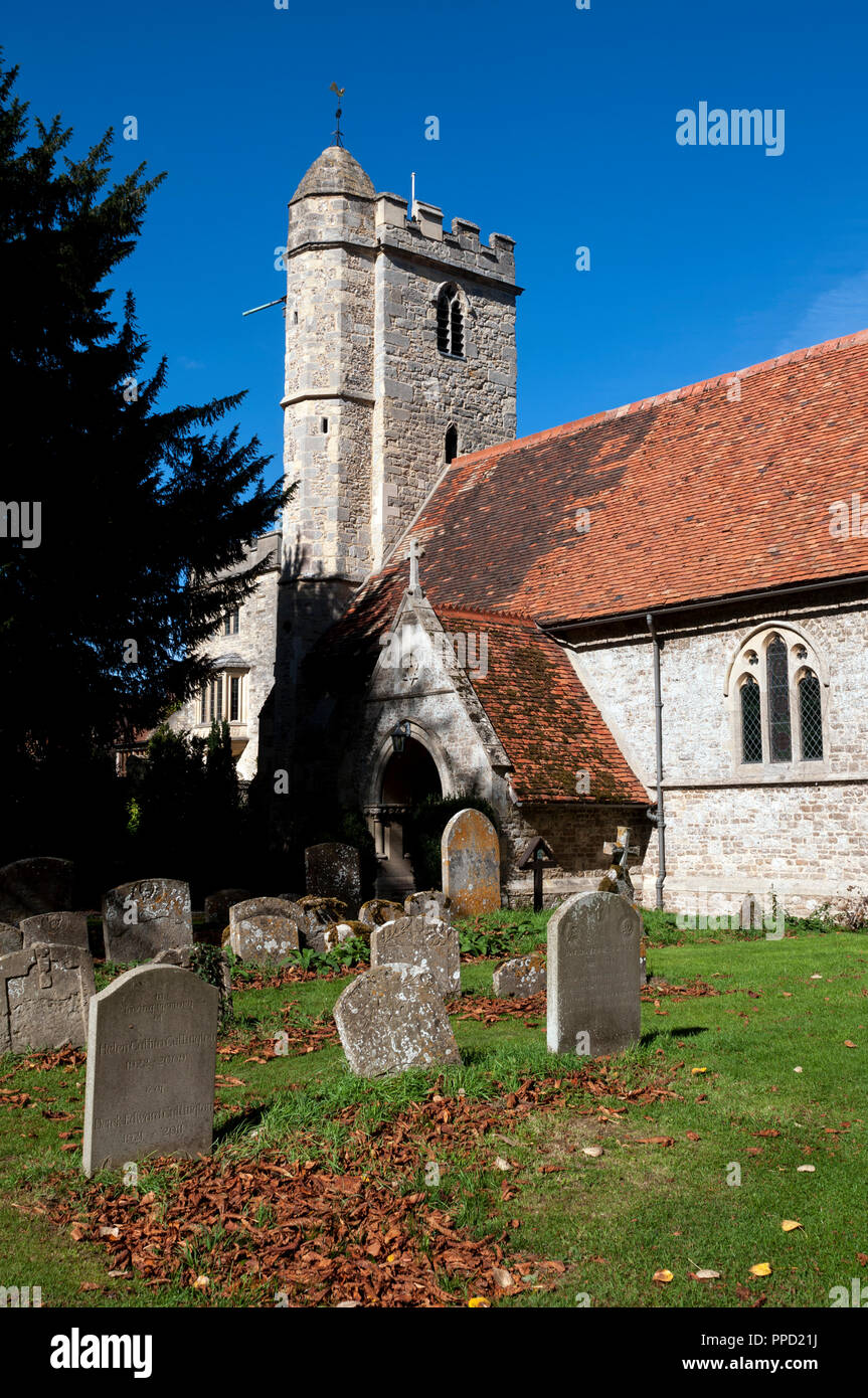 St. Peter`s Church, Little Wittenham, Oxfordshire, England, UK Stock ...