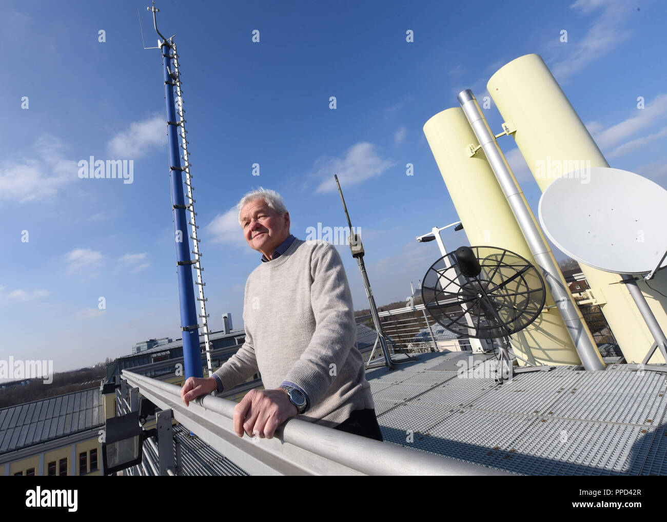 Peter Wuensche, meteorologist, Head of the Munich Branch of the German ...