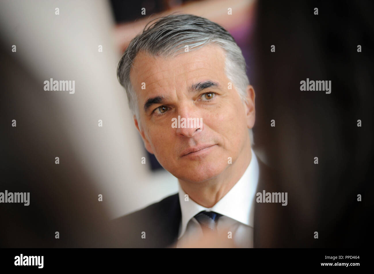 Sergio Ermotti, Chief Executive Officer of the Swiss bank UBS Group AG ...