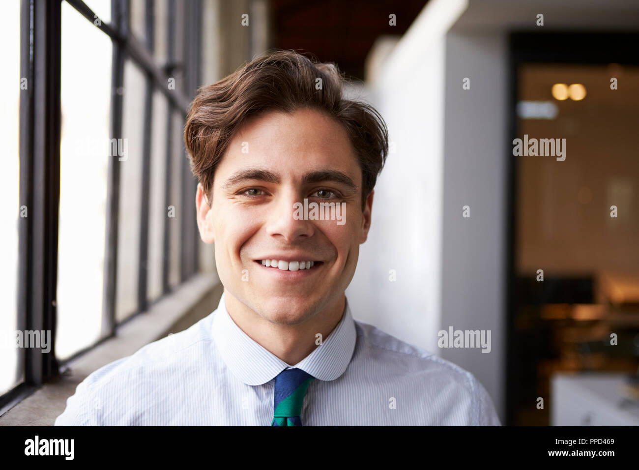 Young white businessman hi-res stock photography and images - Alamy