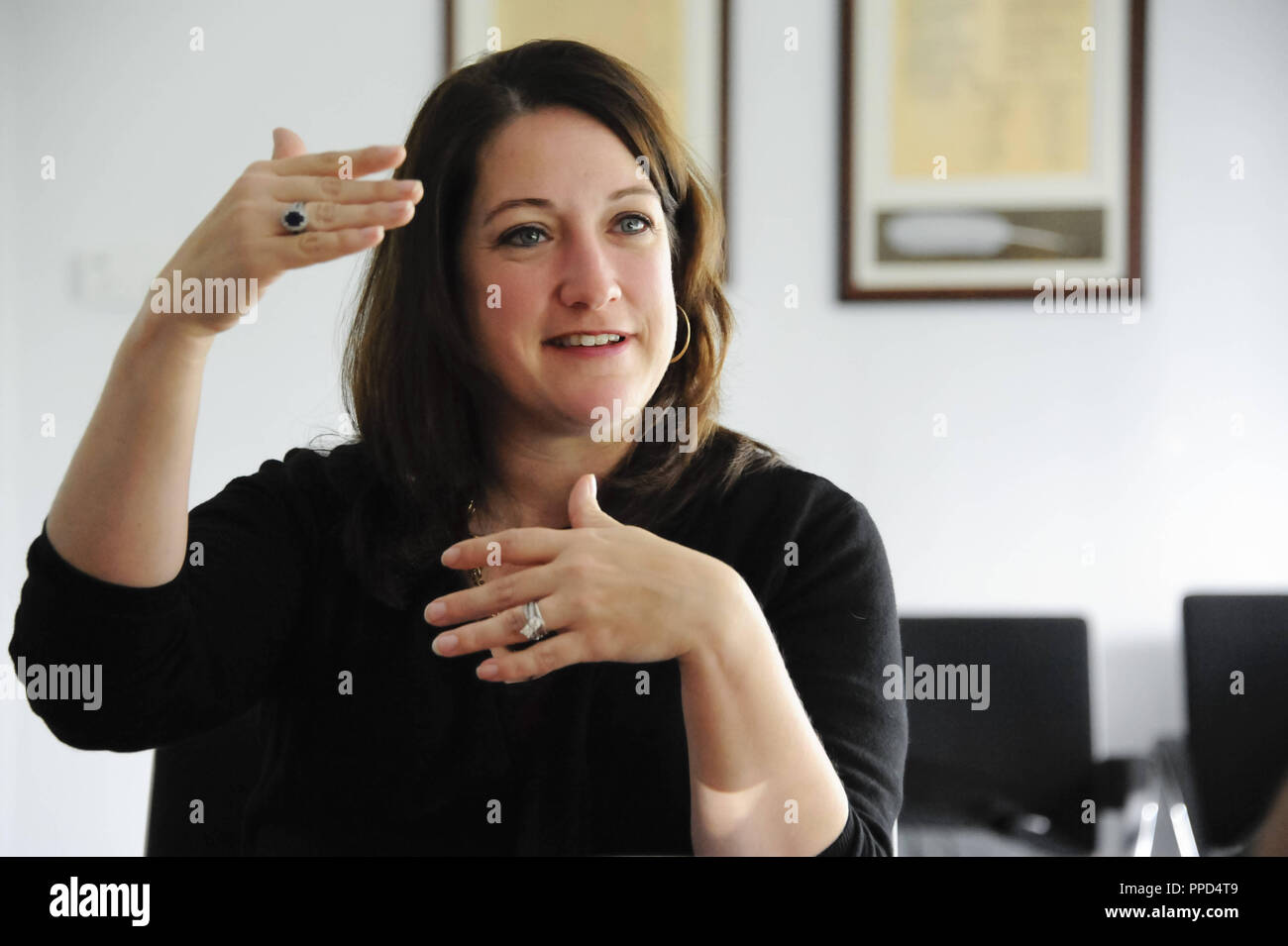 Jennifer Gavito, Consul General of the USA in Munich Stock Photo - Alamy