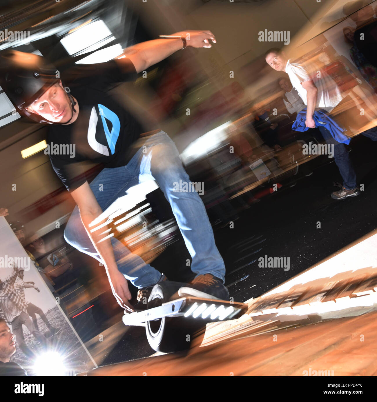 ISPO Novelties 2016: in the picture the "Onewheel" skateboard with ...