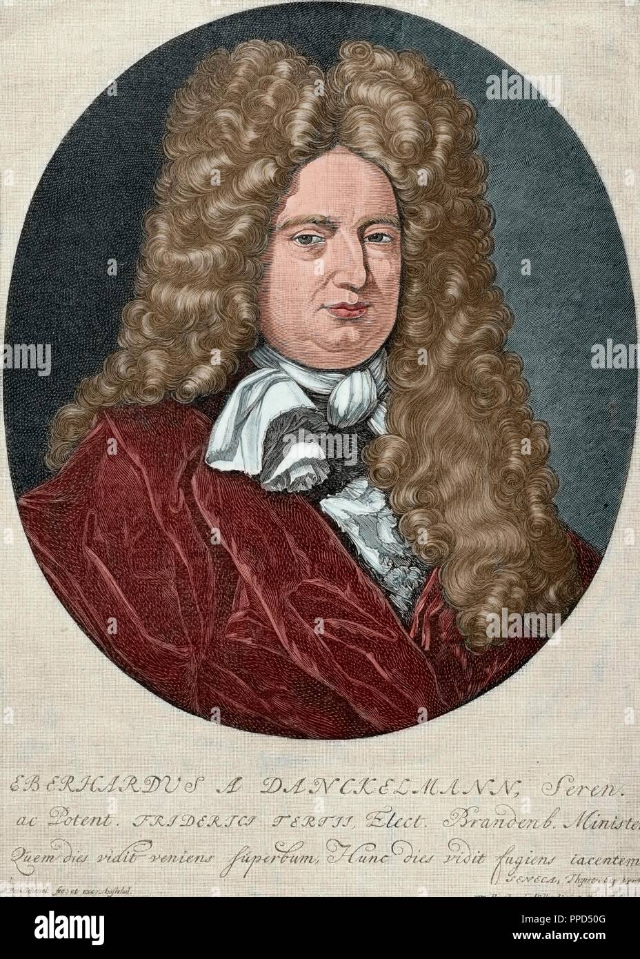 Eberhard von Danckelmann (1643-1722). German official who served as ...