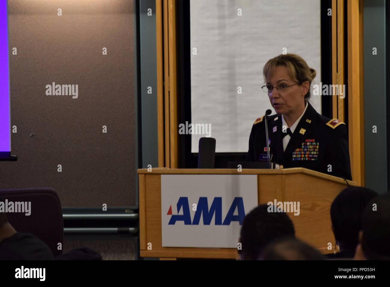 "I didn't like the word no," says Col. Pamela McGaha, senior operations ...